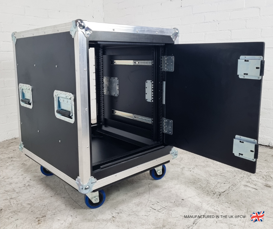 Plasa and New Release: 12u Slide to Hide Slam Rack Flightcase